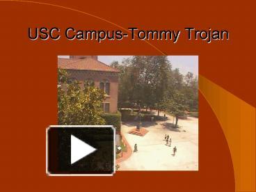 USC Campus-Tommy Trojan presentation | free to download