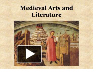 Medieval Arts and Literature presentation | free to view