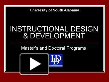 PPT – INSTRUCTIONAL DESIGN PowerPoint presentation | free to view - id ...