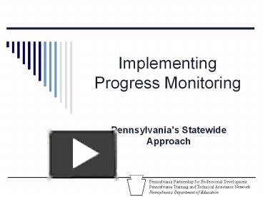 PPT – Implementing Progress Monitoring PowerPoint presentation | free ...