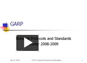 PPT – GARP PowerPoint presentation | free to view - id: 24f06d-ZDc1Z