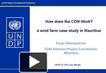 How does the CDM Work presentation | free to view