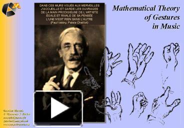 PPT – Mathematical Theory PowerPoint presentation | free to download ...
