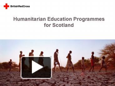 PPT – Humanitarian Education Programmes PowerPoint presentation | free ...
