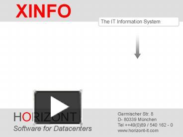PPT – XINFO PowerPoint presentation | free to view - id: 251850-ZDc1Z