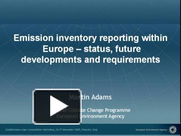 PPT – Emission inventory reporting within PowerPoint presentation ...