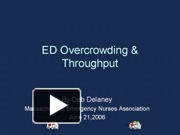 ED Overcrowding presentation | free to view
