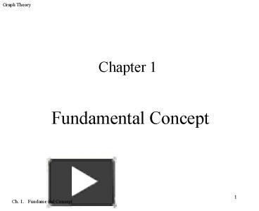 Fundamental Concept presentation | free to view