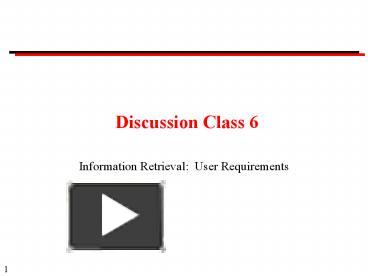 PPT – Discussion Class 6 PowerPoint presentation | free to download ...
