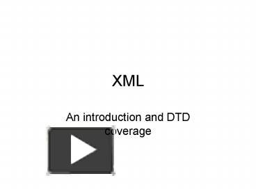 XML presentation | free to view