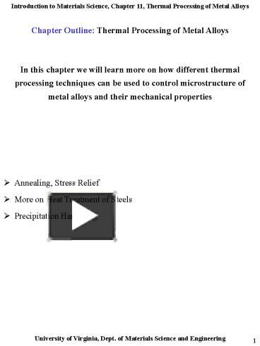 PPT – In this chapter we will learn more on how different thermal ...