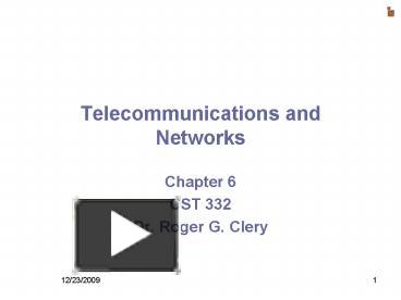 PPT – Telecommunications and Networks PowerPoint presentation | free to ...