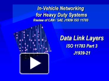 Data Link Layers presentation | free to view