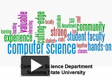 PPT – PowerPoint Presentation Department of Computer Science PowerPoint ...