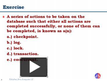 PPT – Exercise PowerPoint presentation | free to view - id: 257ed0-NDhjO