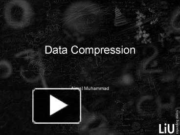 PPT – Data Compression PowerPoint presentation | free to view - id ...
