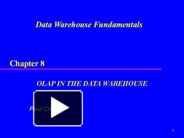 OLAP IN THE DATA WAREHOUSE presentation | free to download