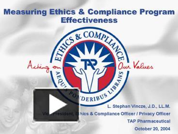 PPT – Measuring Ethics PowerPoint presentation | free to download - id ...