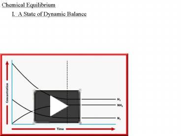 PPT – Chemical Equilibrium PowerPoint presentation | free to view - id ...