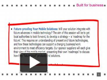 TMobile Presentation presentation | free to view