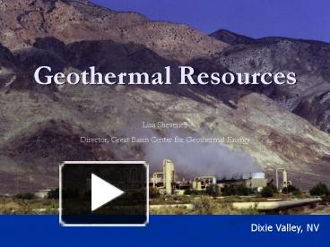 PPT – Geothermal Resources PowerPoint presentation | free to view - id ...
