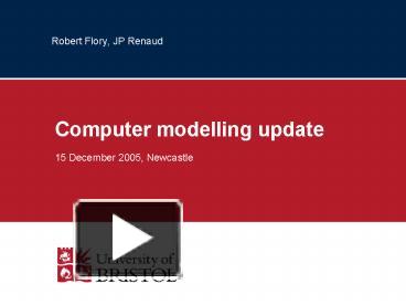PPT – Robert Flory, JP Renaud PowerPoint presentation | free to view ...