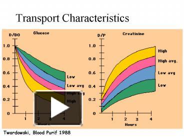 Transport Characteristics presentation | free to view