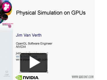 PPT – GDC 2005 PowerPoint presentation | free to download - id: 26015-ZGVmN