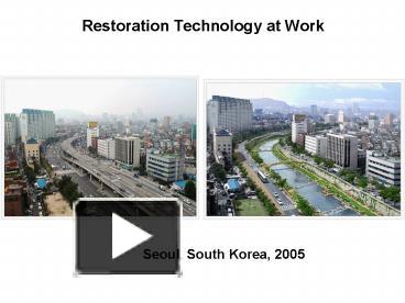 PPT – Restoration Technology at Work PowerPoint presentation | free to ...