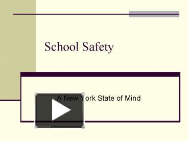 School Safety presentation | free to view