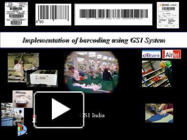 GS1 India presentation | free to view