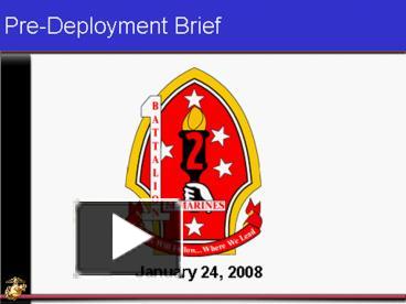 Marine Corps Family Team Building presentation | free to view