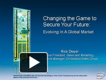 PPT – Rick Dwyer PowerPoint presentation | free to view - id: 264320-ZDc1Z