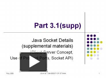 PPT – Part 3.1(supp) PowerPoint presentation | free to download - id ...