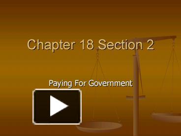 PPT – Chapter 18 Section 2 PowerPoint presentation | free to view - id ...