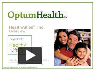PPT – HealthAllies, Inc. Overview PowerPoint presentation | free to ...