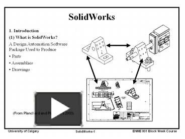 SolidWorks presentation | free to download