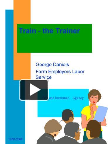 PPT – Train the Trainer PowerPoint presentation | free to view - id ...