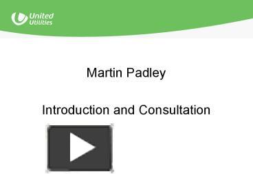 Martin Padley presentation | free to view