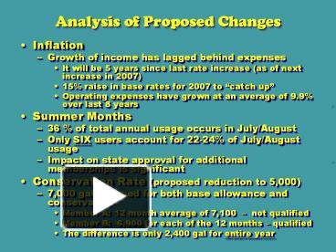 PPT – Analysis of Proposed Changes PowerPoint presentation | free to ...