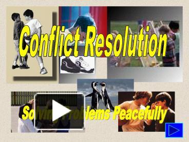 Conflict Resolution presentation | free to view
