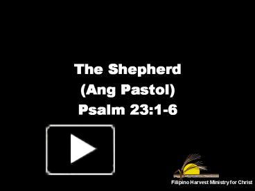 PPT – The Shepherd PowerPoint presentation | free to view - id: 26a266 ...