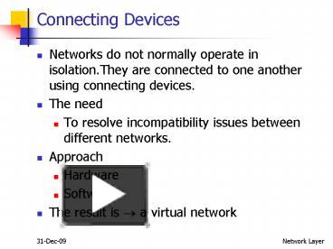 Connecting Devices presentation | free to view