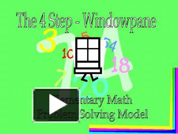 Elementary Math presentation | free to view