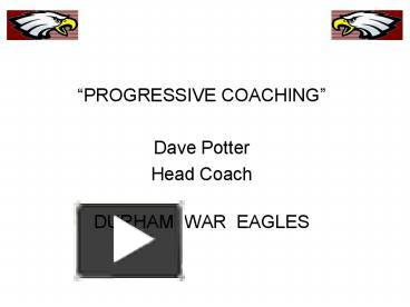 PROGRESSIVE COACHING presentation | free to view