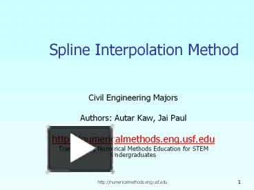 PPT – Interpolation PowerPoint presentation | free to download - id ...