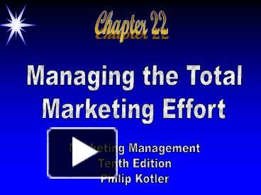 PPT – Managing the Total PowerPoint presentation | free to view - id ...