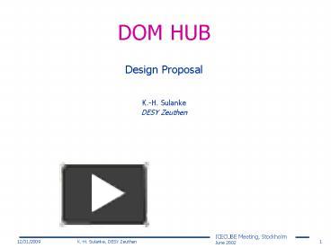 PPT – DOM HUB PowerPoint presentation | free to view - id: 26f420-NGE5N
