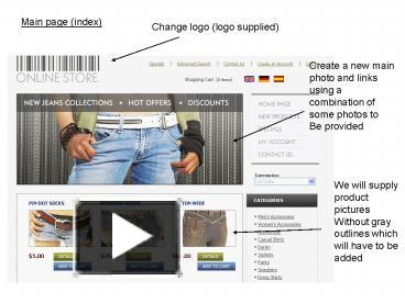 PPT – Main page (index) PowerPoint presentation | free to view - id ...