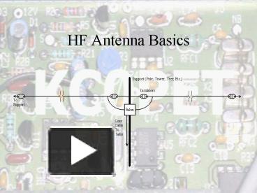 PPT – HF Antenna Basics PowerPoint presentation | free to view - id ...